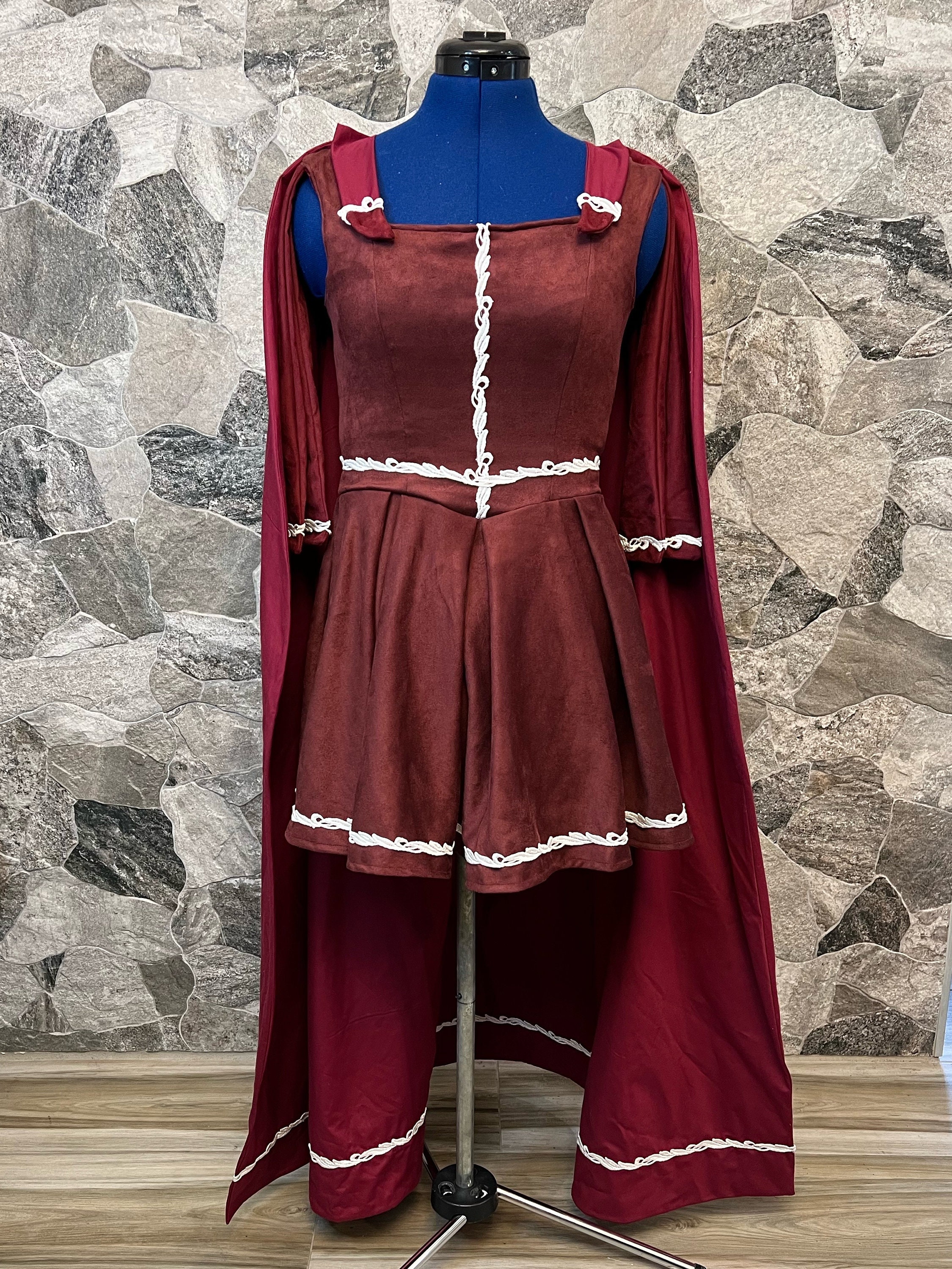 Greek Goddess Persephone Inspired Dress and Cape Cosplay Costume - Etsy