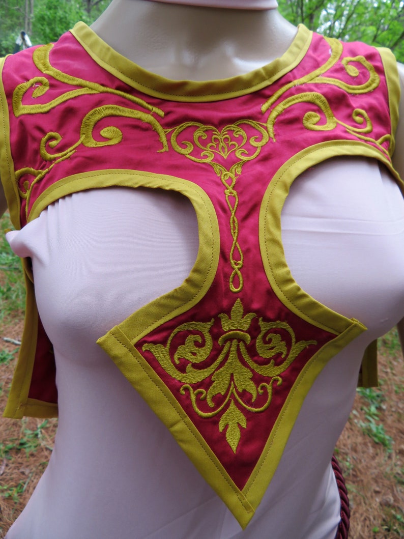 Pink and Red Bolero and Dress Linde from Fire Emblem Video | Etsy