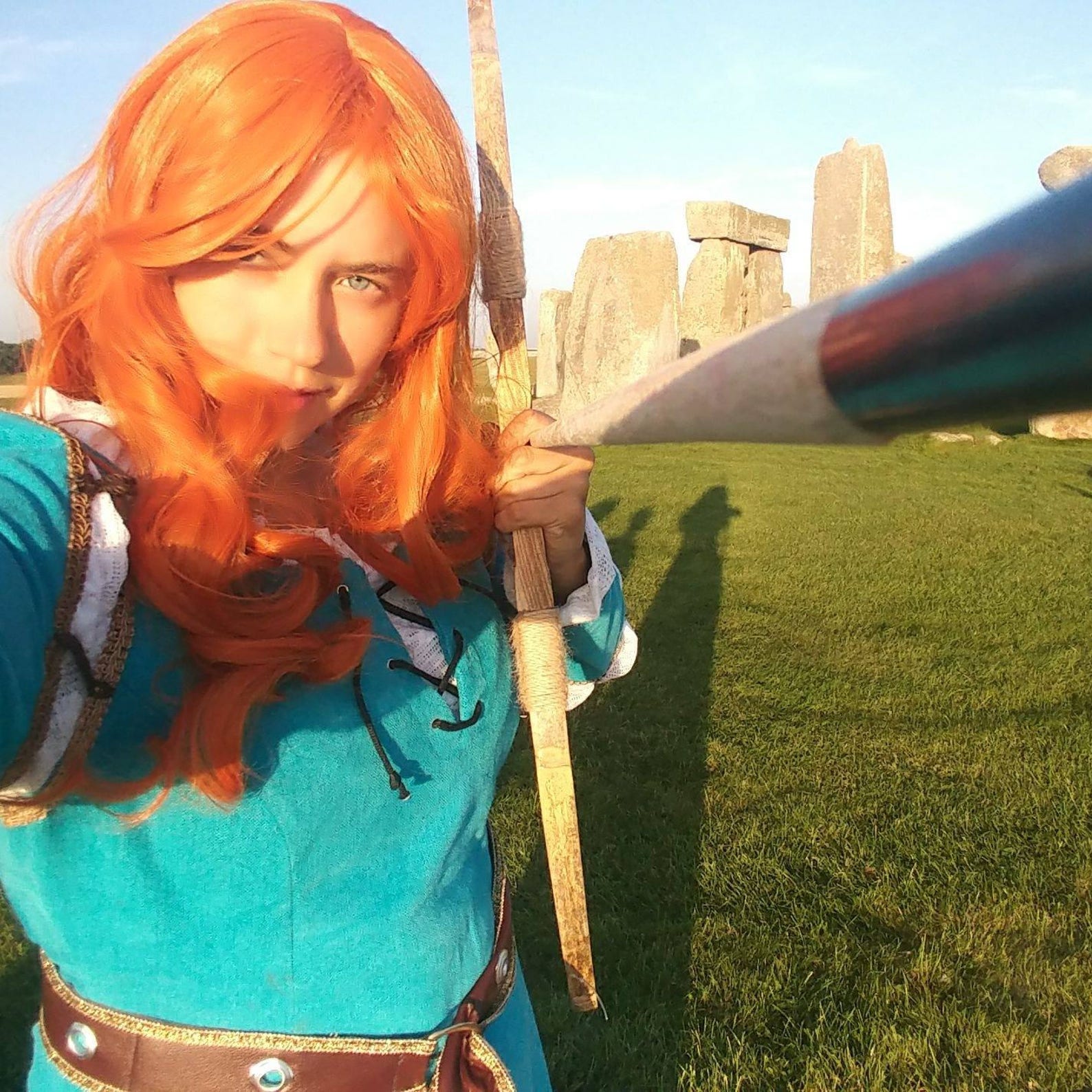 Merida Inspired Medevial Dress Cosplay or Costume Adult | Etsy