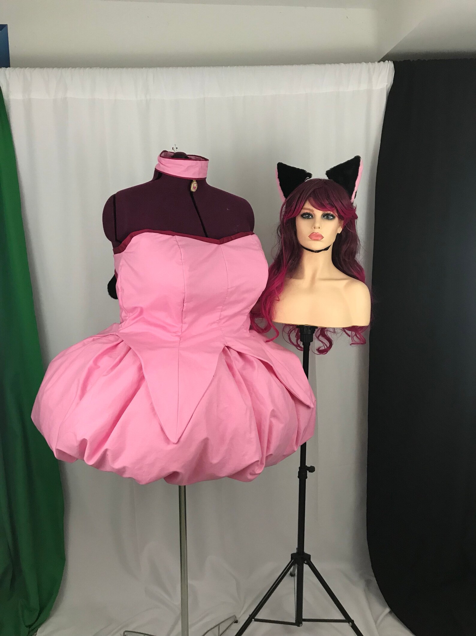 Pink Magic Cat Girl Inspired Dress Cosplay Costume Adult | Etsy