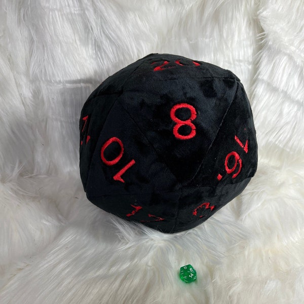 D20 Plushie - Etsy