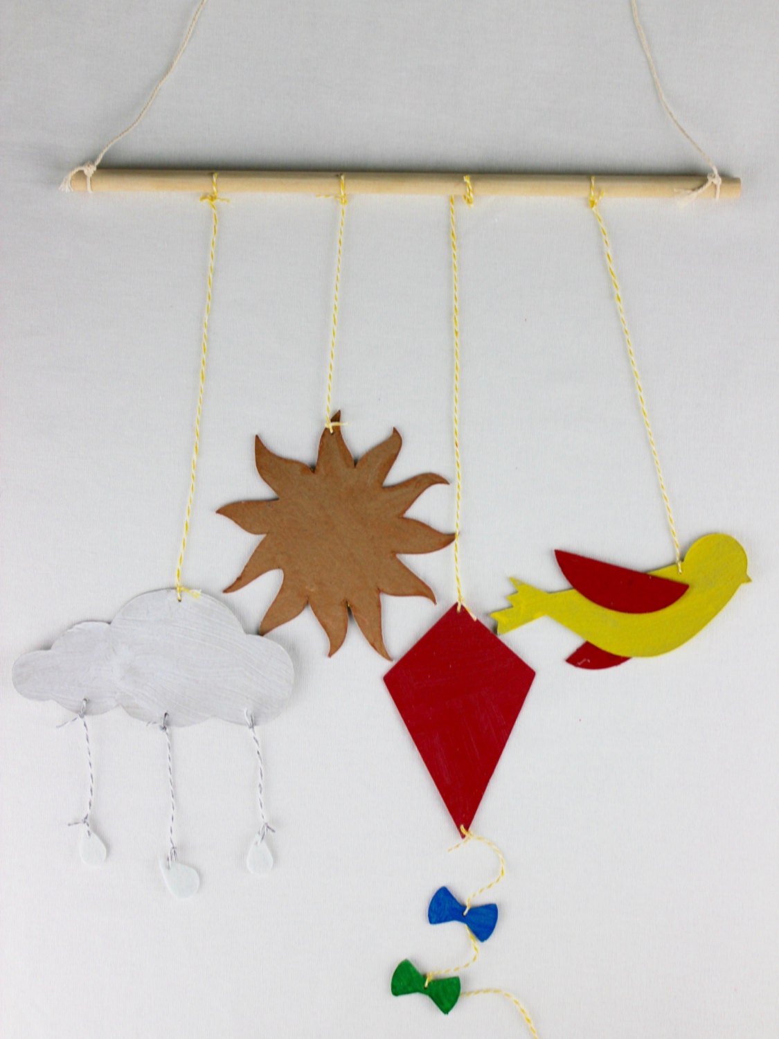 Up in the Sky, Day Sky Mobile, Starry Night Sky Painting, Art and Craft ...