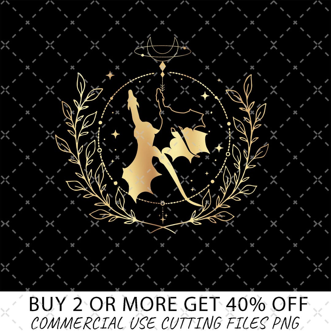 Fourth Wing Png, Dragon Rider Gold Png, City of Starlight Png ...