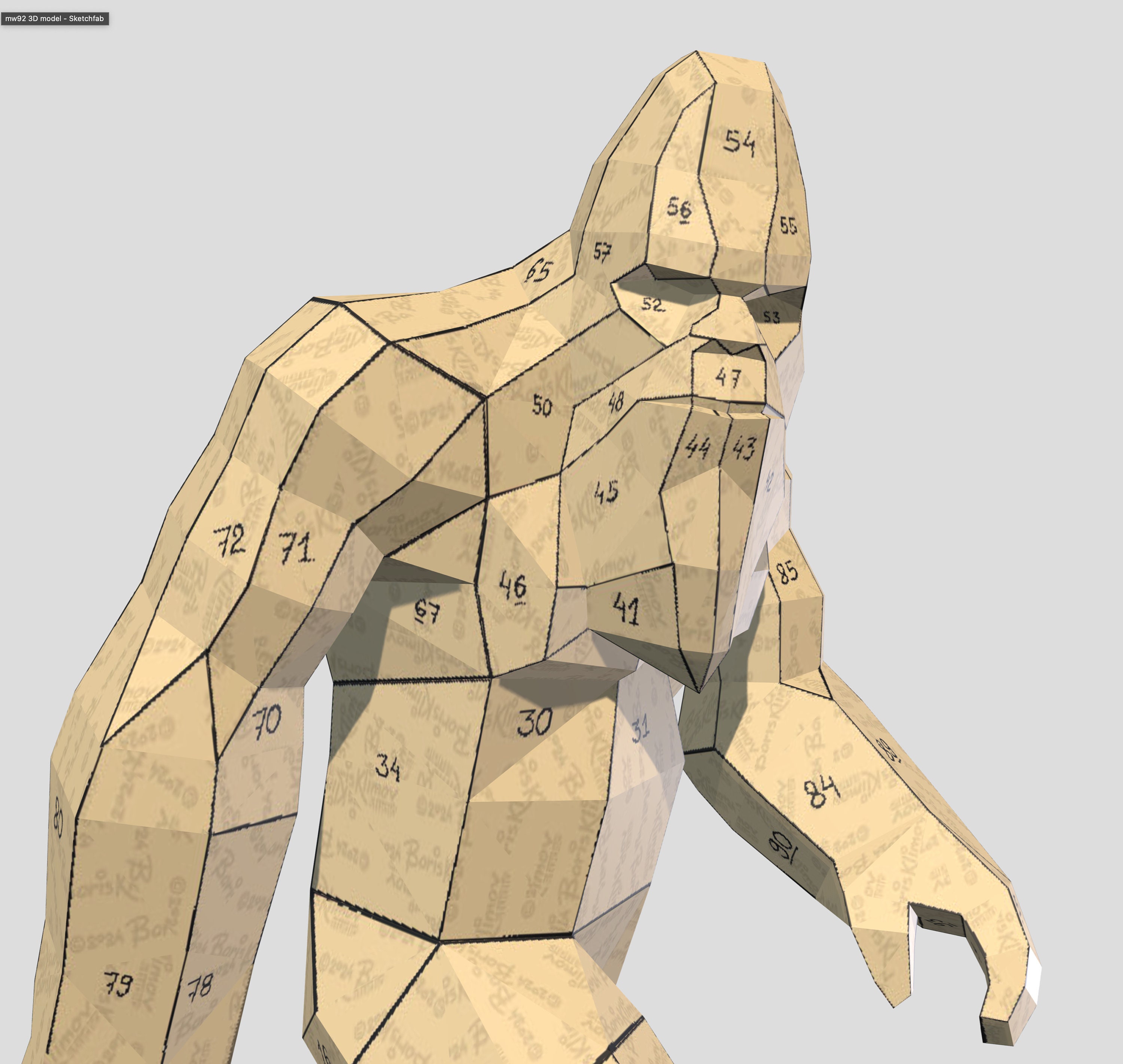 Weld a Sasquatch, Yeti, Bigfoot Welding Digital Plan (pdf, Dxf) - Etsy