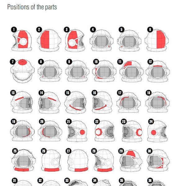 Astronaut Head Craft