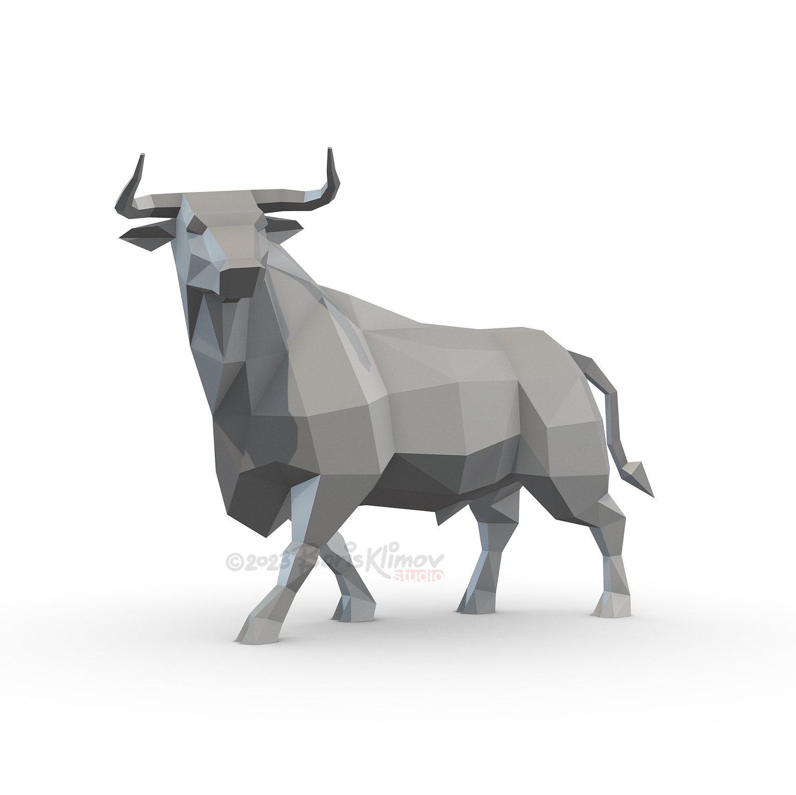 DIY Metal Bull Welding Project: CNC Cutting Digital Plan (pdf & Dxf) - Etsy
