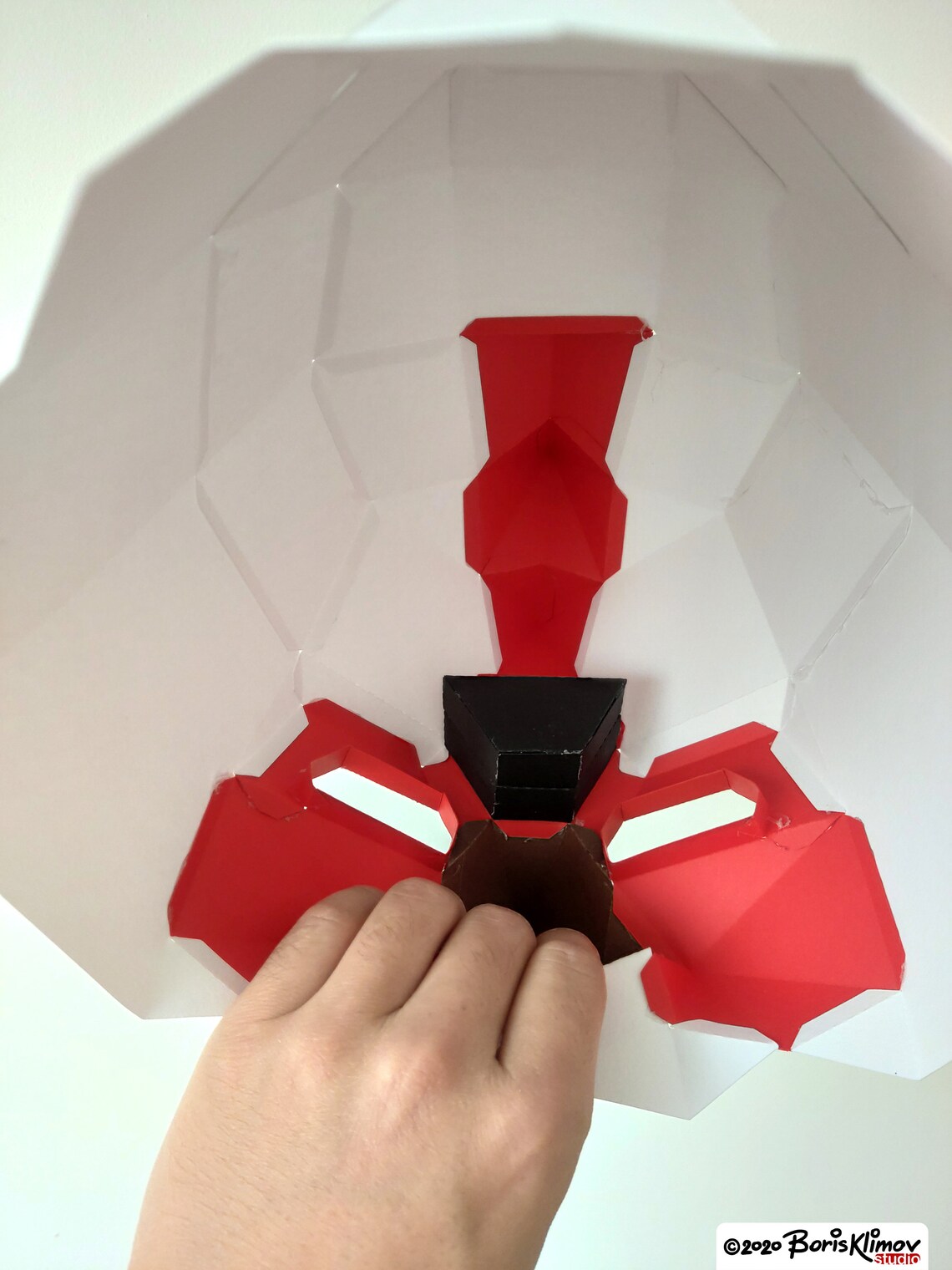 Hen DIY 3d Paper Head Mask Pattern Digital Layout PDF A4 - Etsy