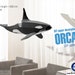 Orca DIY Papercraft Low Poly 3d Model Digital Pattern. Pdf scalable ...