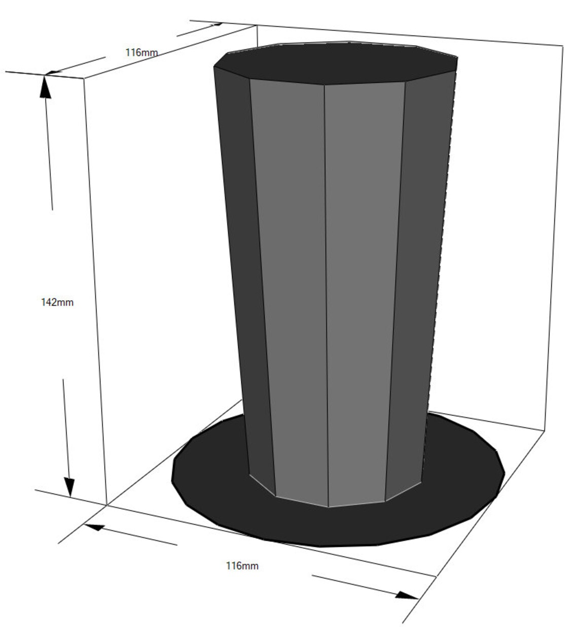 Top Hat DIY Party Props 3d Papercraft Digital Pattern in - Etsy