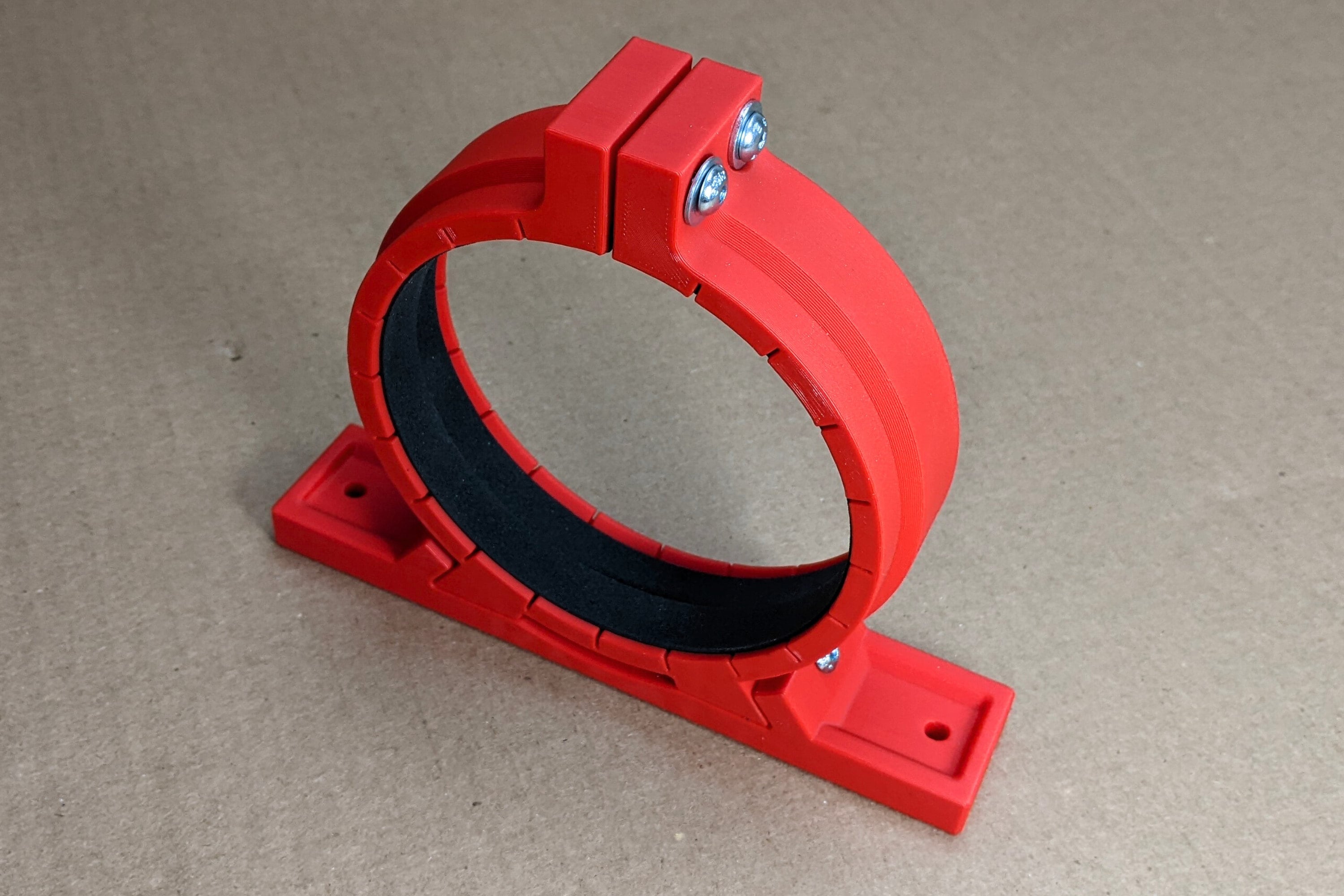 4 & 6 Inch PVC Pipe Gasket Clamp (3D File) - Etsy