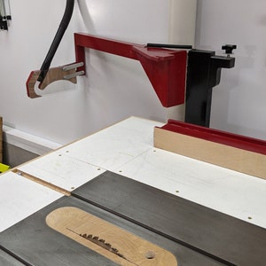 Over Arm Dust Collector for Table Saw - PDF PLANS - Etsy