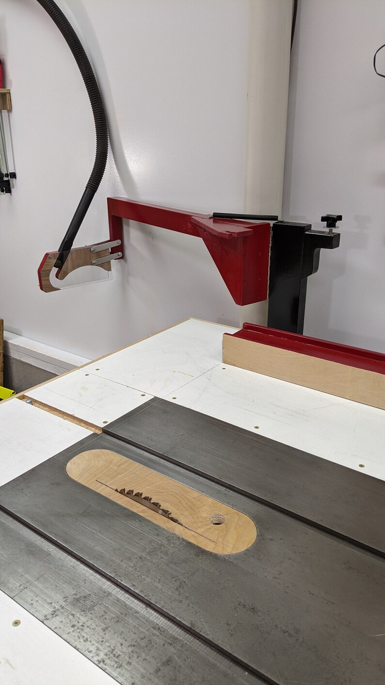 Over Arm Dust Collector for Table Saw - PDF PLANS - Etsy