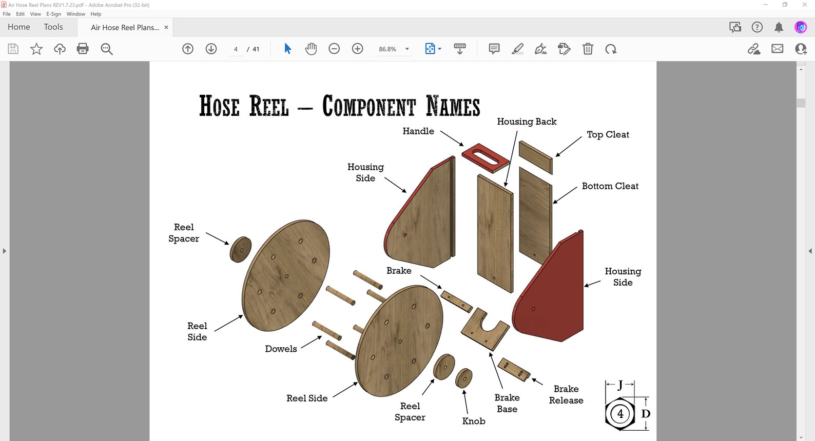 Air Hose Reel - PDF PLANS - Etsy