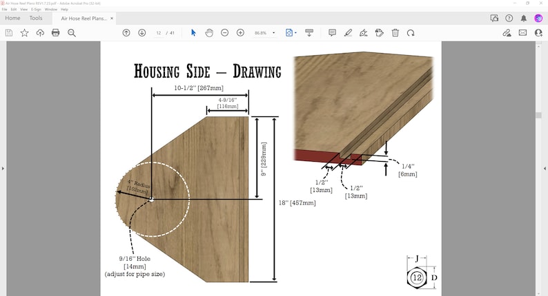 Air Hose Reel - PDF PLANS - Etsy