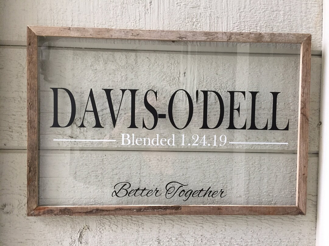 Personalized Name Frame - Etsy