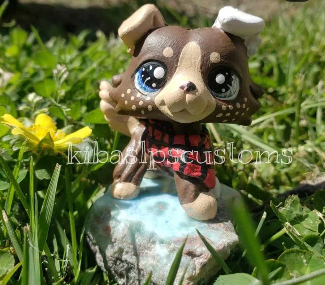 Littlest Pet Shop Collie Custom LPS - Etsy