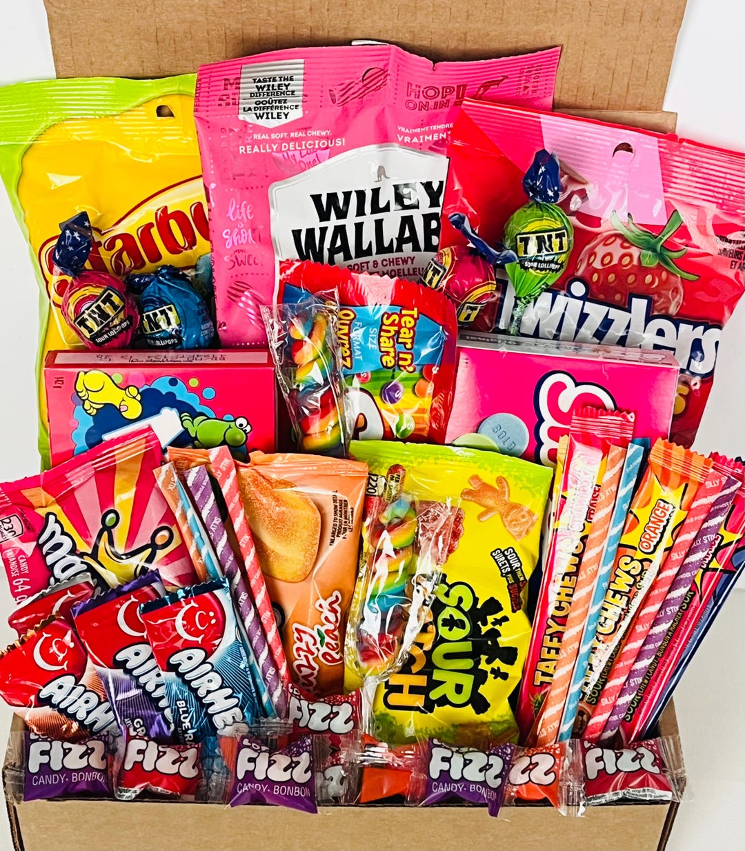 Candy Gift Box Valentines Gift, Fun Gift, Gift Basket, Gift for Her for ...