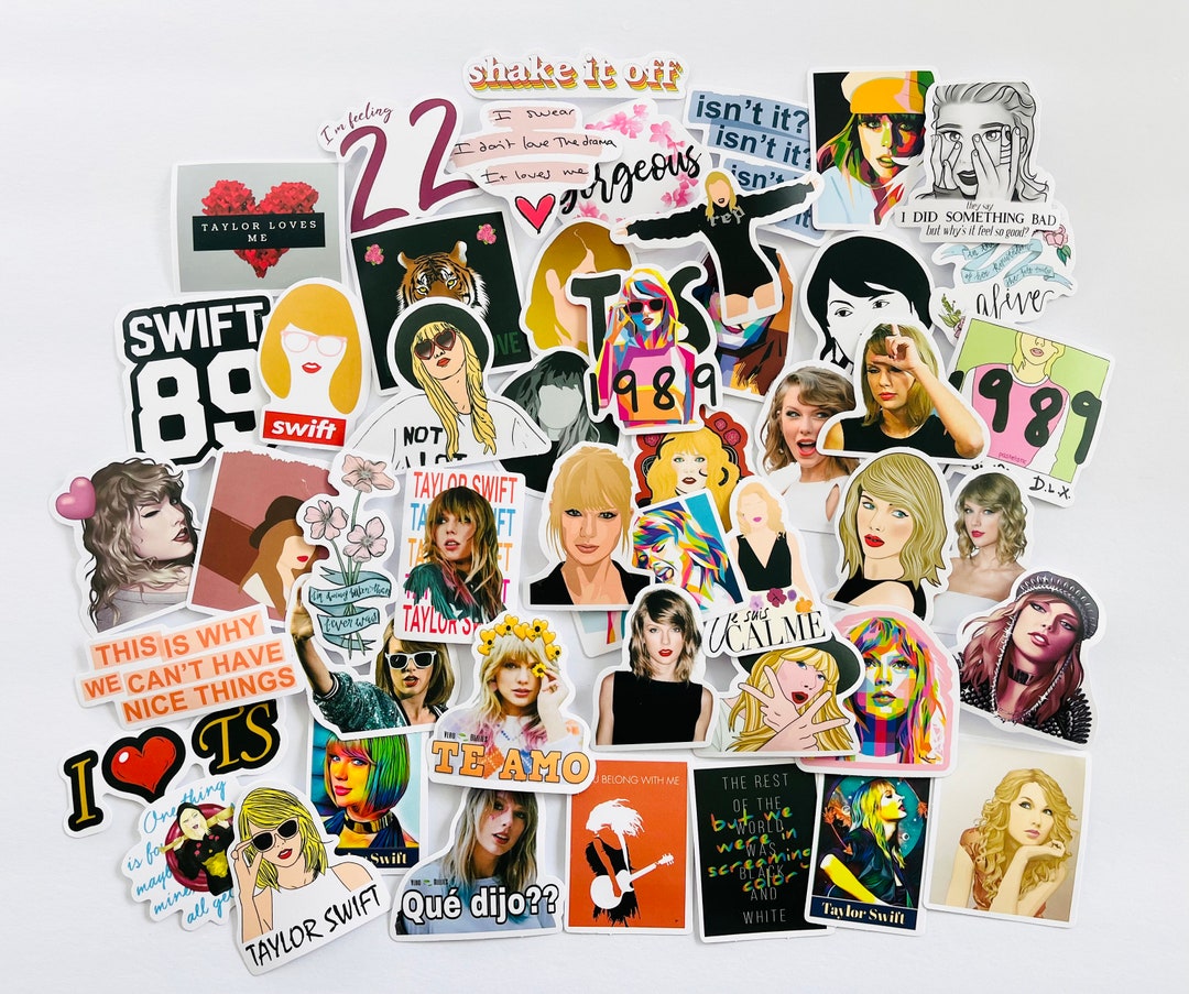 Taylor Swift Stickers 50 Swiftie Stickers Taylor Swift Concert Eras ...