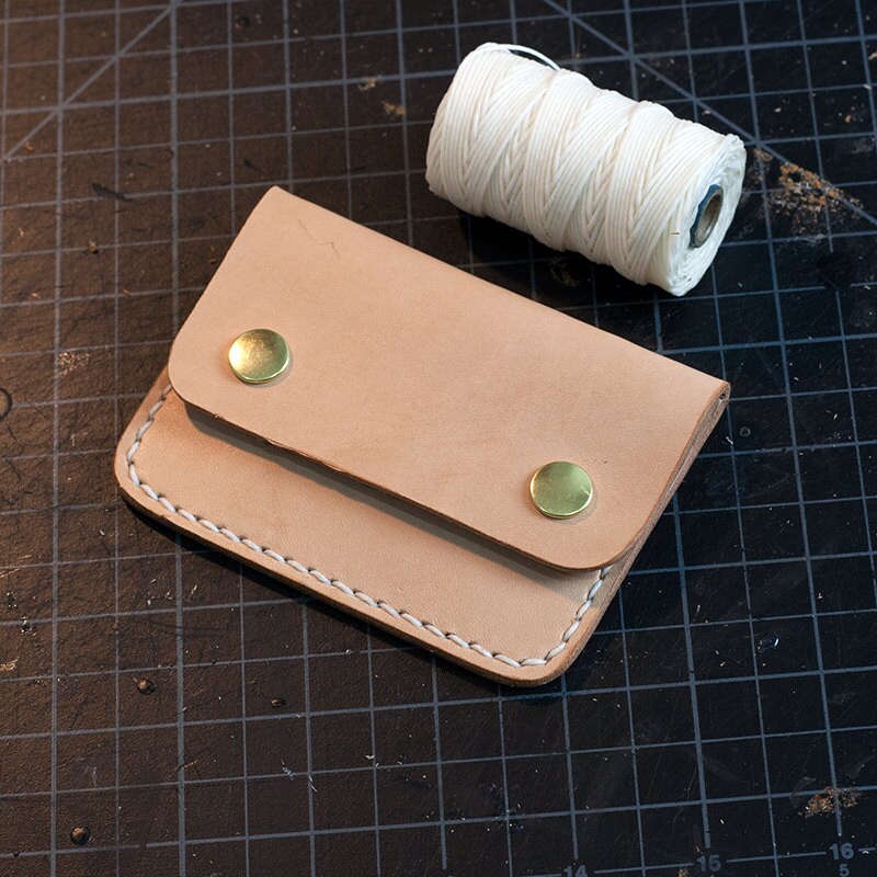 Leather Snap Wallet Acrylic Template Build Along Video - Etsy