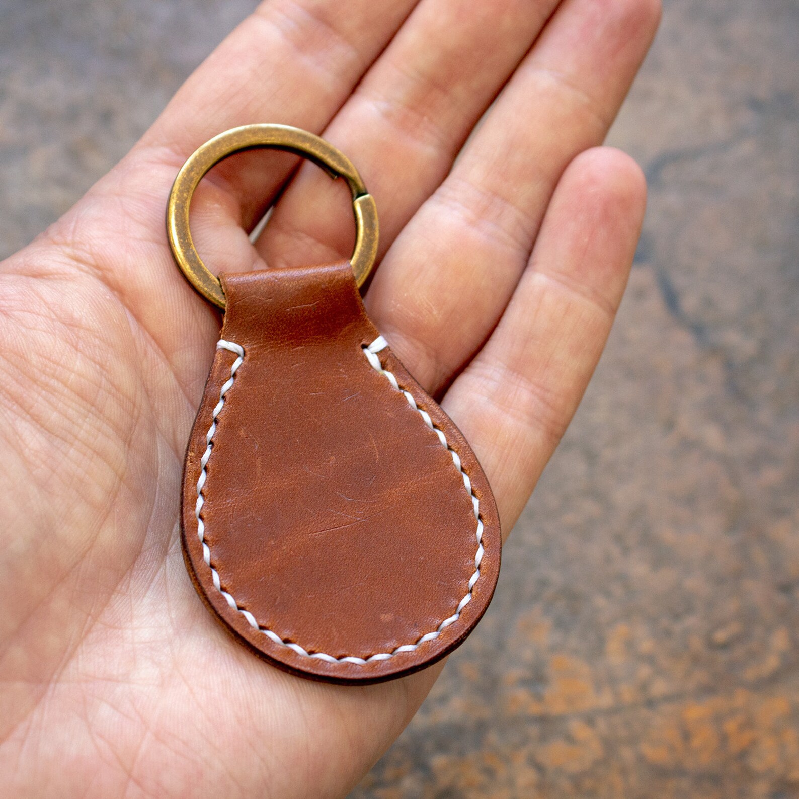 Classic Leather Key Fob Acrylic Template Leathercraft - Etsy