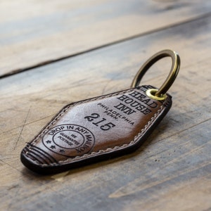 Vintage Style Hotel Key No. 2 Acrylic Template - Leathercraft Pattern ...