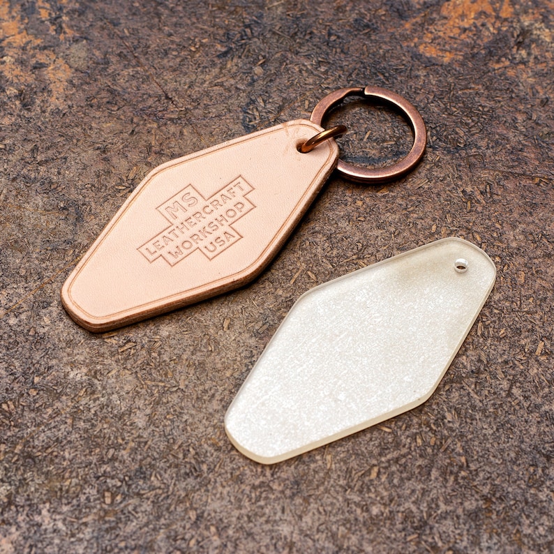 Vintage Style Hotel Key No. 2 Acrylic Template Leathercraft - Etsy