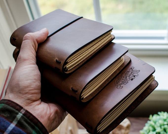 Leather Notebook Cover Pattern for LASER CUTTING Laser Ready Files ai ...