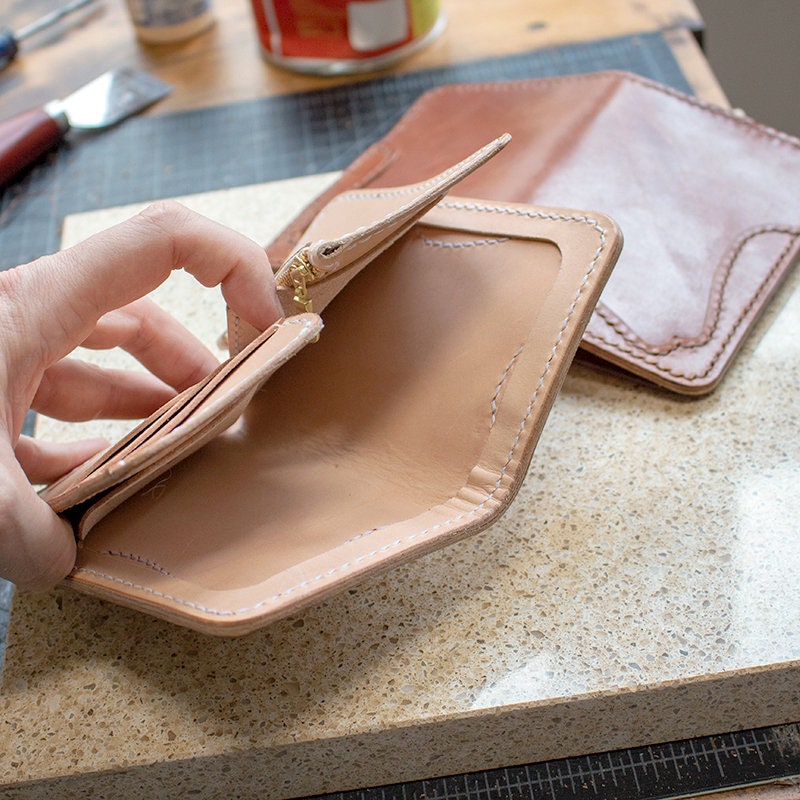 Leather Mid-wallet Digital Pattern for LASER CUTTING - Laser Ready ...