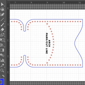 Leather Flap Wallet Digital Pattern for LASER CUTTING - Laser Ready ...