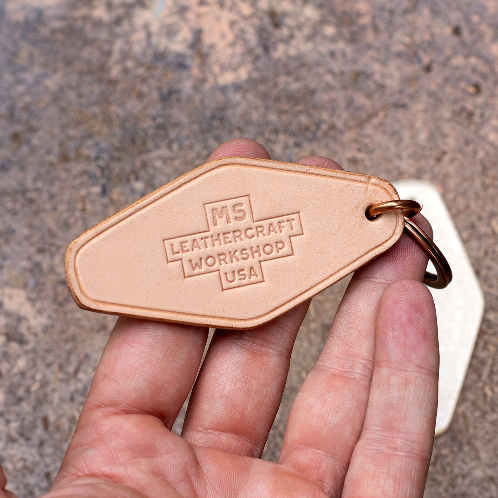 Vintage Style Hotel Key No. 2 Acrylic Template Leathercraft - Etsy