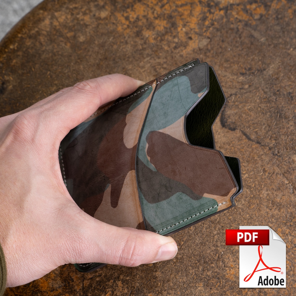 Leather Passport Sleeve PDF Pattern - Digital PDF Template Set - Etsy