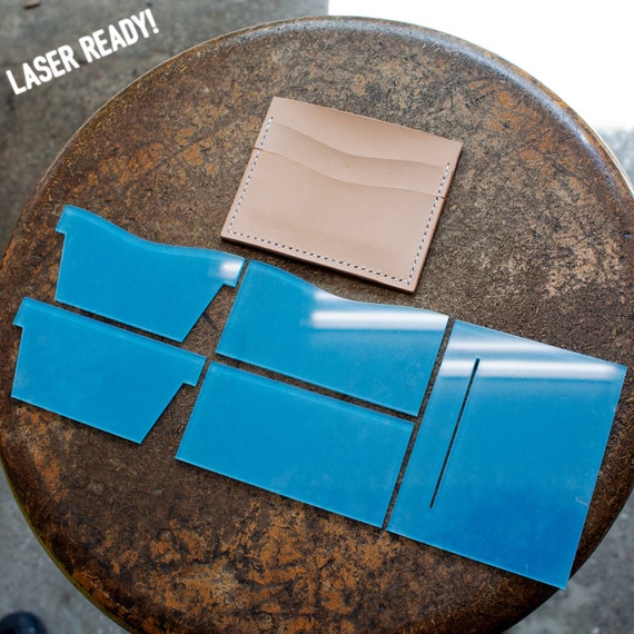 Laser Ready Files Ai, Pdf, Eps, Svg Leather 3 Pocket Card Holder ...