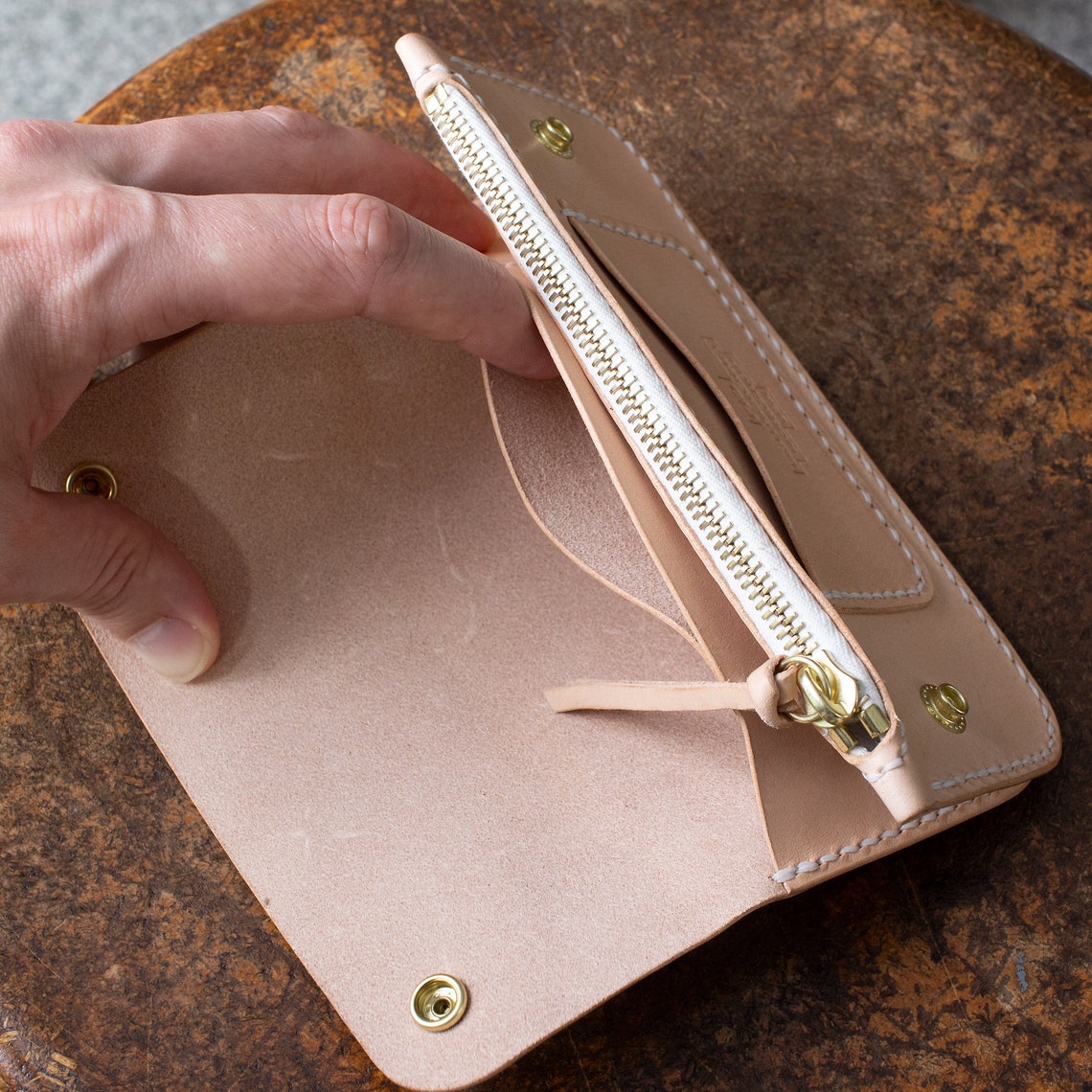 Leather Trucker Wallet Digital Pattern for LASER CUTTING - Source Files ...