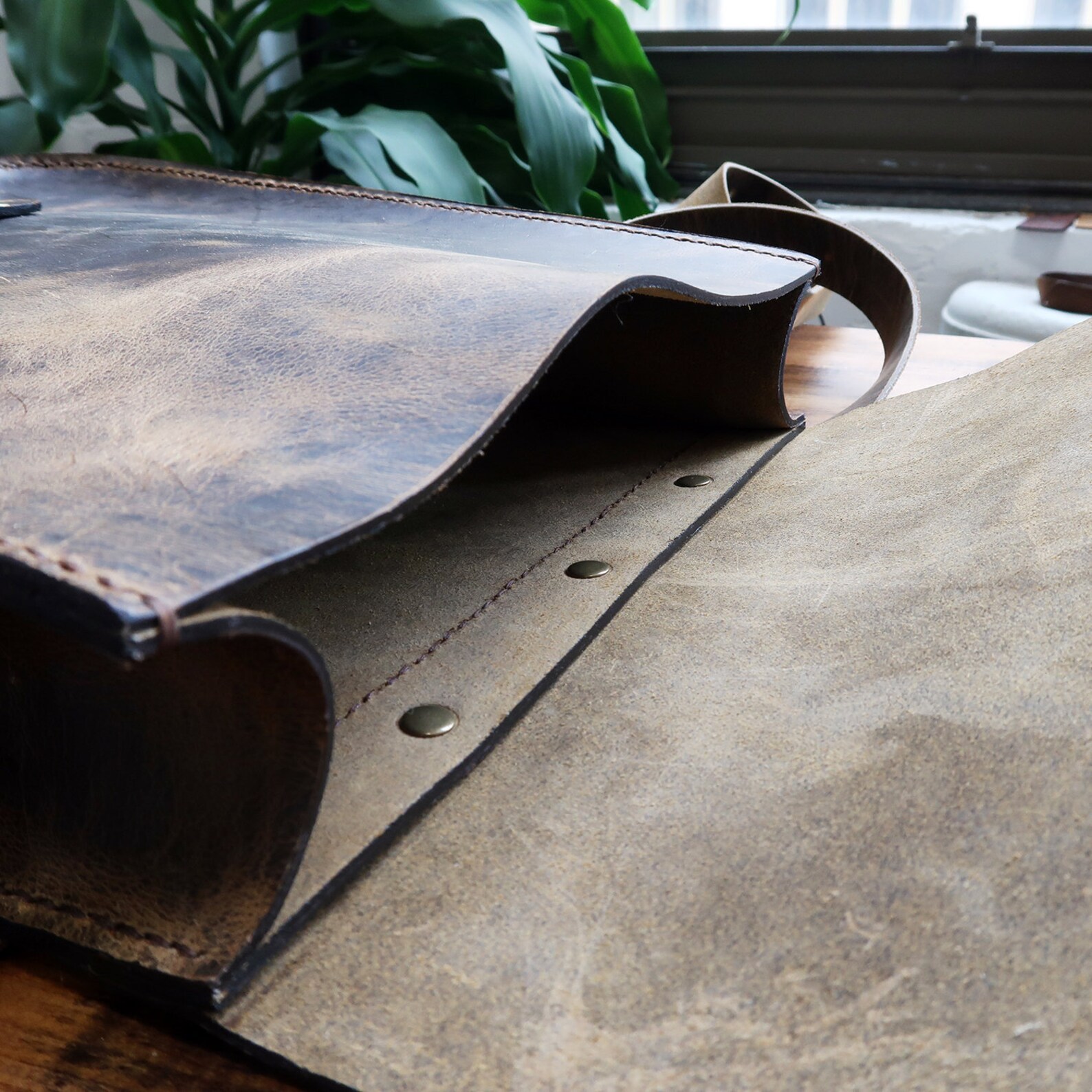 Leather Map Case Satchel Digital Pattern for LASER CUTTING | Etsy