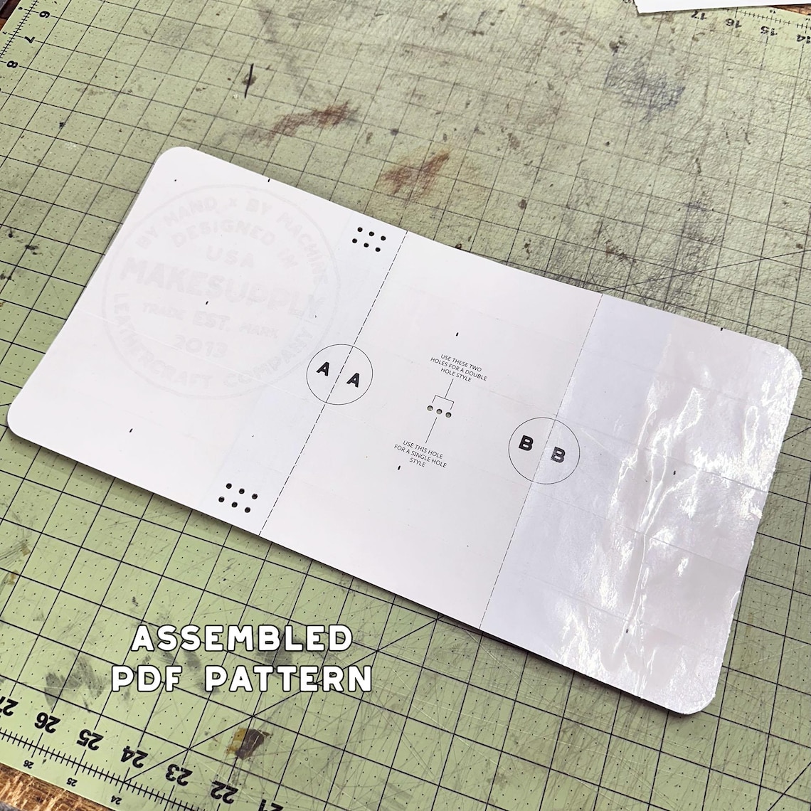 A5 Tri-fold Notebook Cover Pattern (PRINT READY Pdfs!) - Etsy