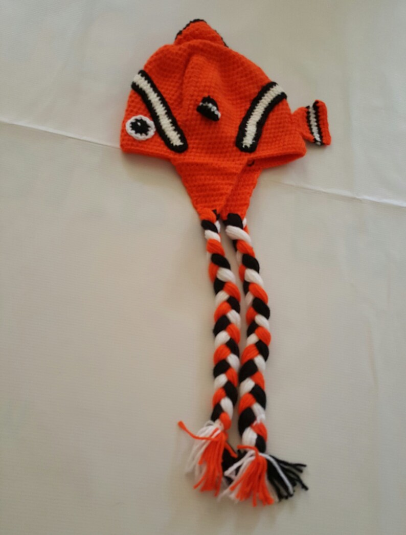 Hand-crochet Finding Nemo Beanie - Etsy