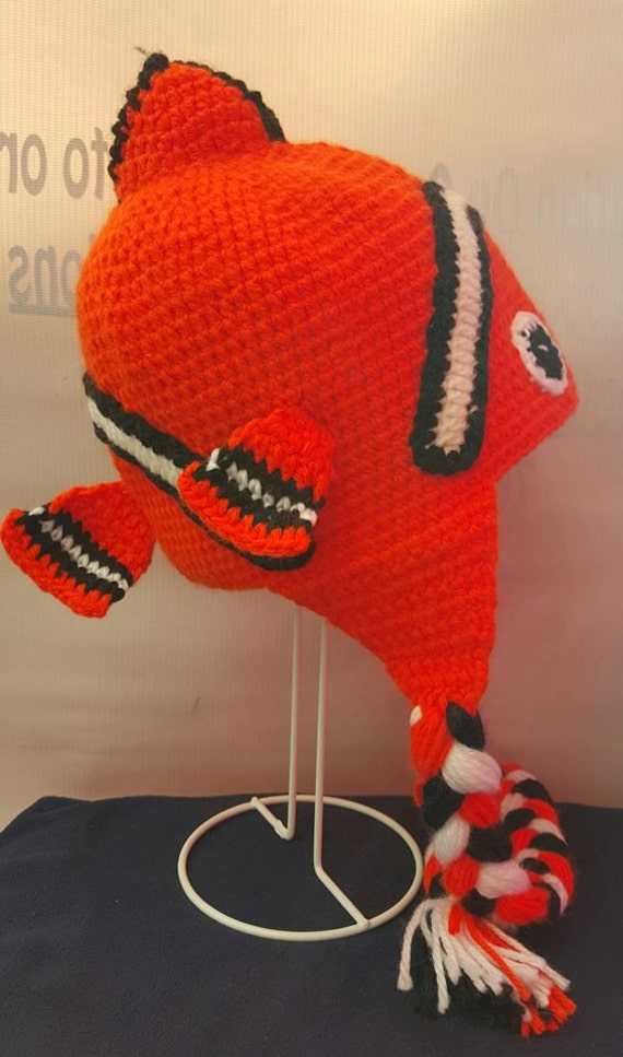 Hand-crochet Finding Nemo Beanie - Etsy