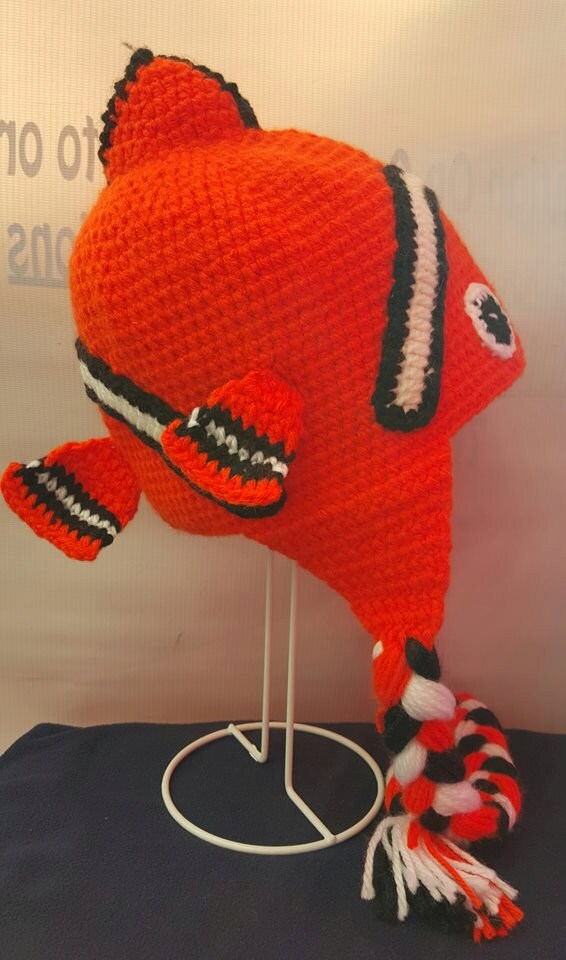 Hand-crochet Finding Nemo Beanie - Etsy