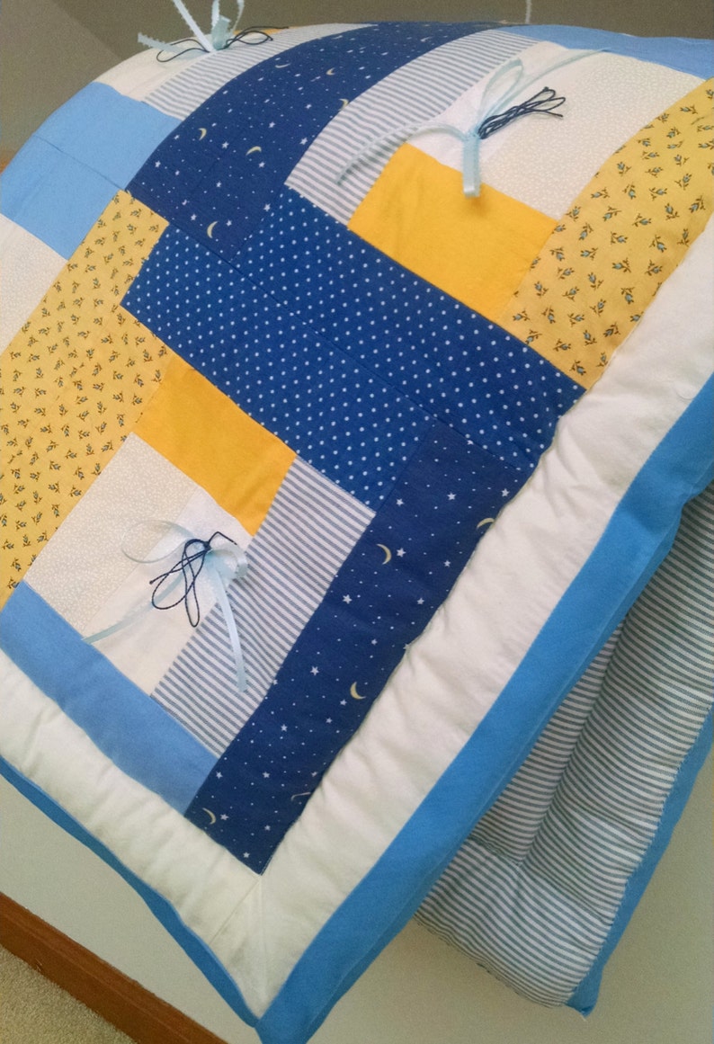 The COZIEST, Easy-to-make Over-stuffed, Tied Baby Quilts - Etsy