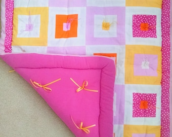 The COZIEST Easy-to-make Over-stuffed Tied Baby Quilts - Etsy
