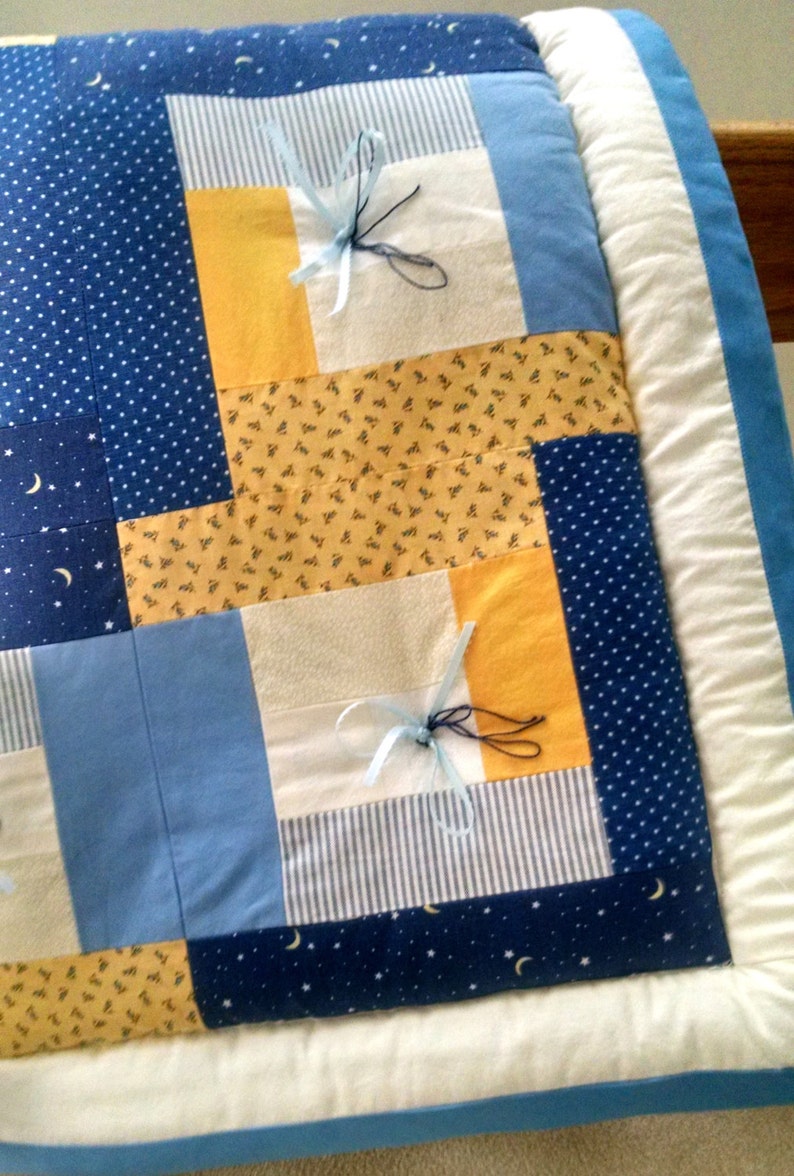 The COZIEST, Easy-to-make Over-stuffed, Tied Baby Quilts - Etsy