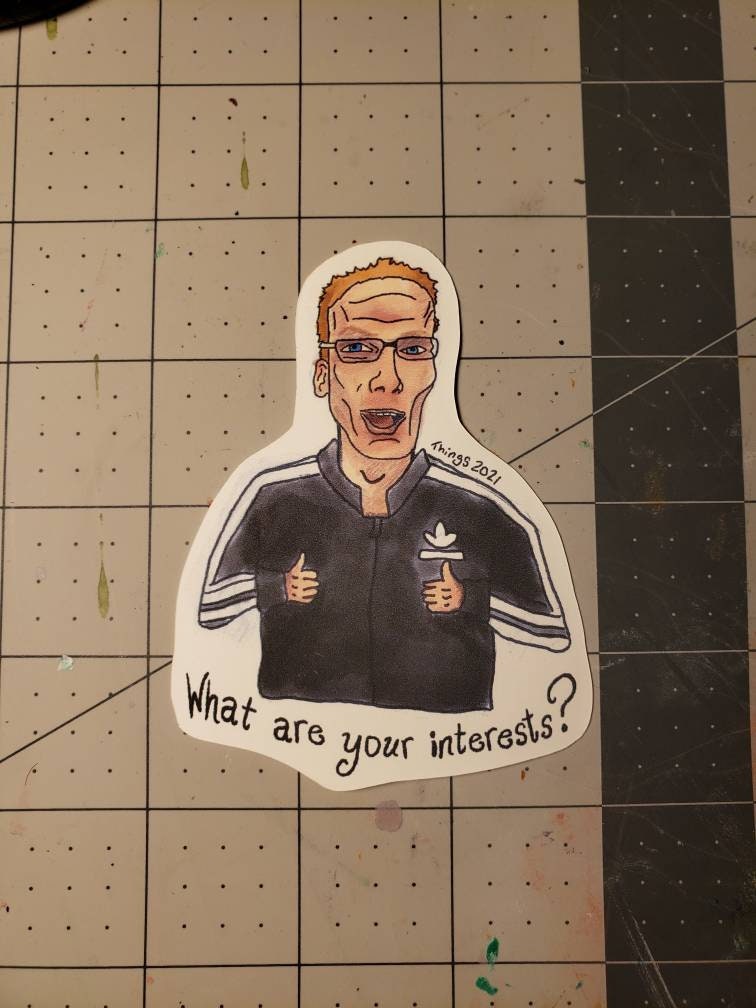 Medicated Pete Vinyl Sticker / Howard Stern / Wack Pack / the - Etsy