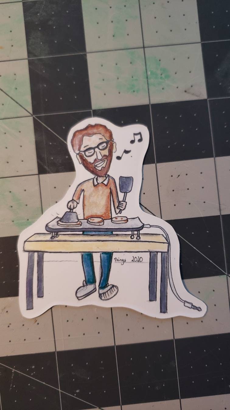 The Best Pancake Player in Vulfpeck Vinyl Sticker Band - Etsy
