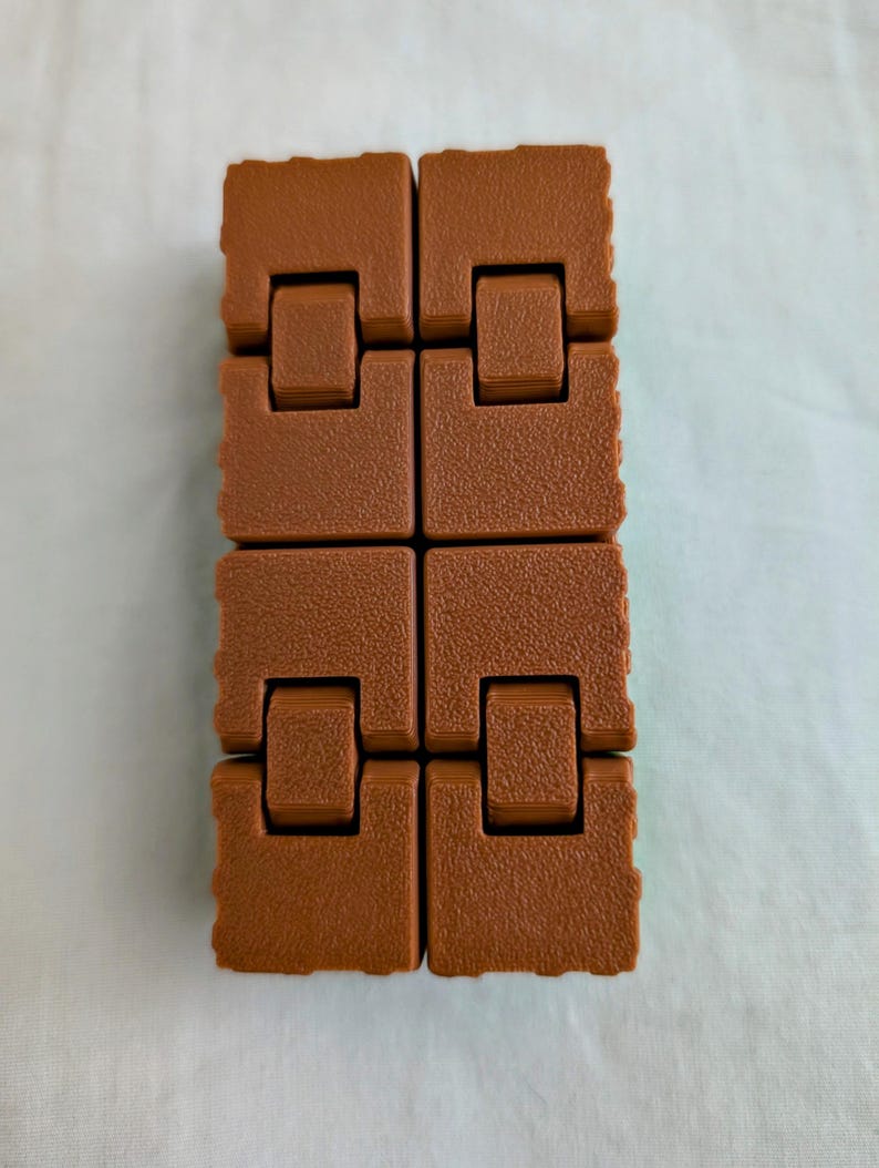 Minecraft MC Grass Block Infinity Cube Fidget Toy Free Shipping - Etsy