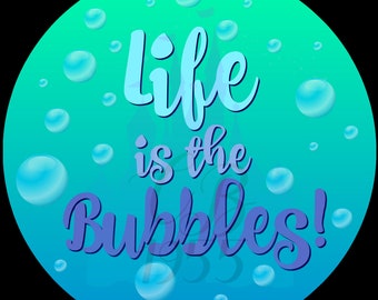 Life is the bubbles | Etsy