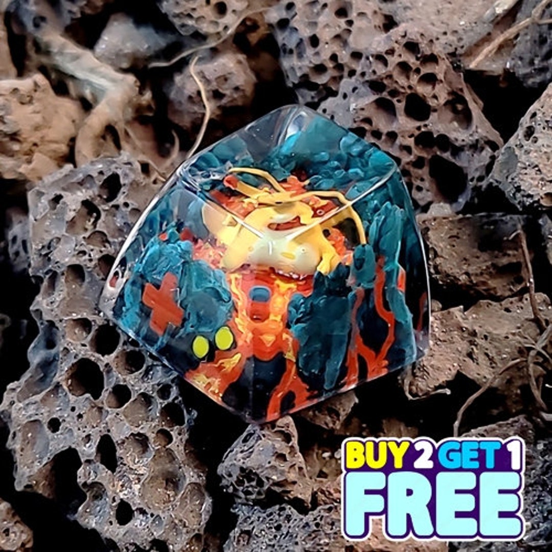 Charizard Pokemon Keycaps, Pokemon Mechanical Keyboard Buttons, Pokemon ...