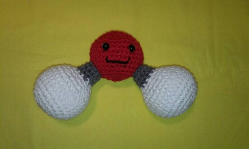 Crocheted Molecule Compound and Element Model Stuffed Toys - Etsy