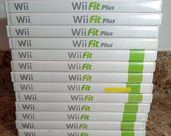 Nintendo Wii Games Wii Fit and Wii Fit Plus ALL Discs in Great Condition We Never Sell Badly Scratched dirty Discs Etsy