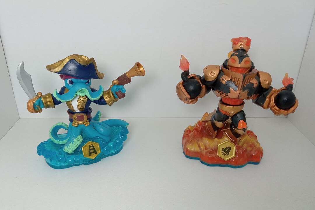 Skylander Swap Force Bundle Lot of 2 Wash Buckler and Blast Zone - Etsy