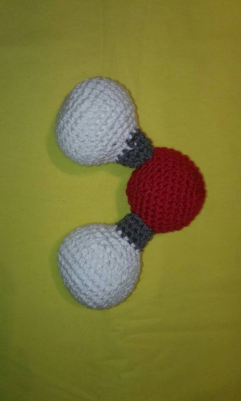 Crocheted Molecule Compound and Element Model Stuffed Toys - Etsy